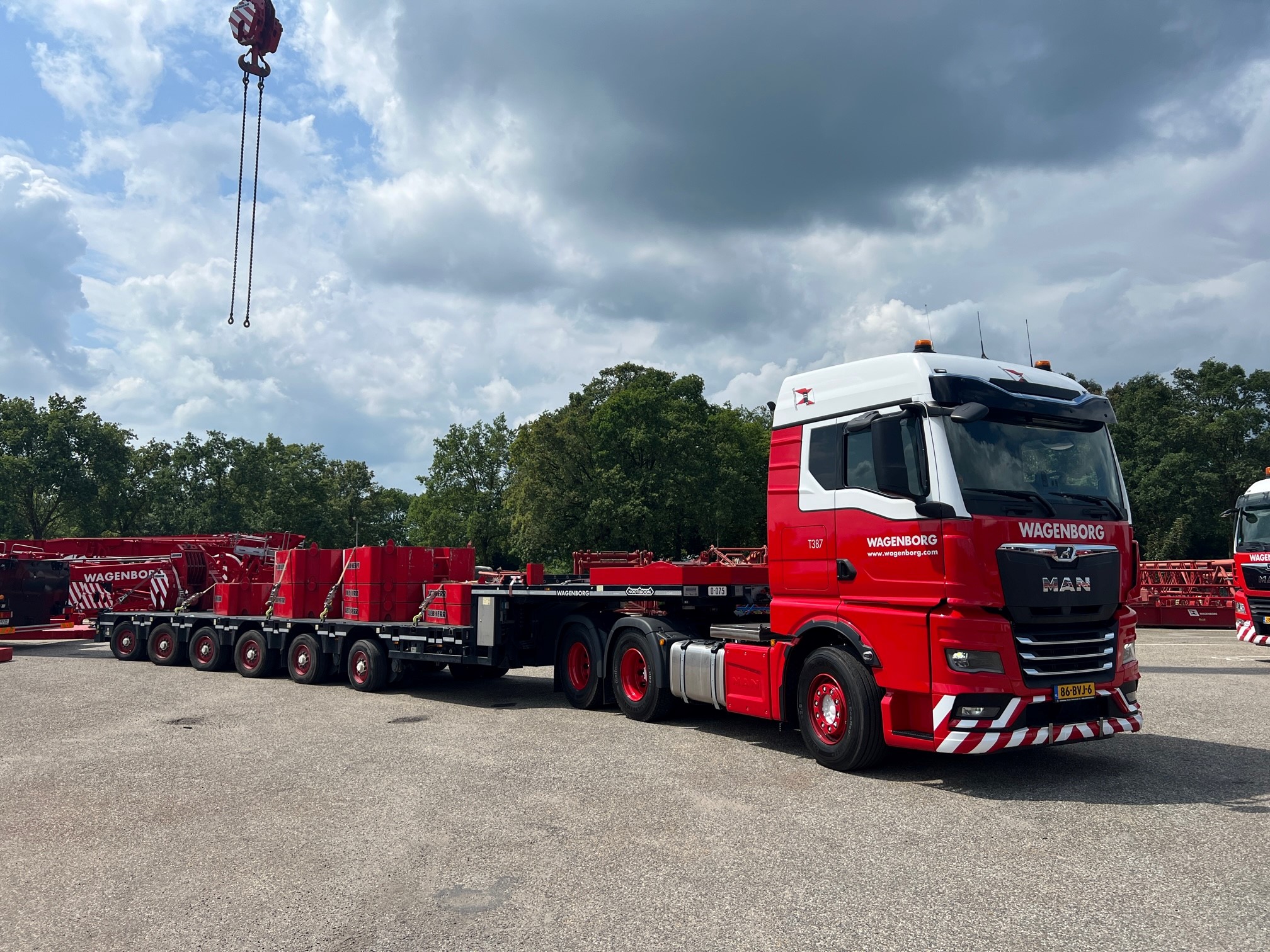 Eerste MAN TGX 6x4 BL geleverd bij Wagenborg Nedlift
