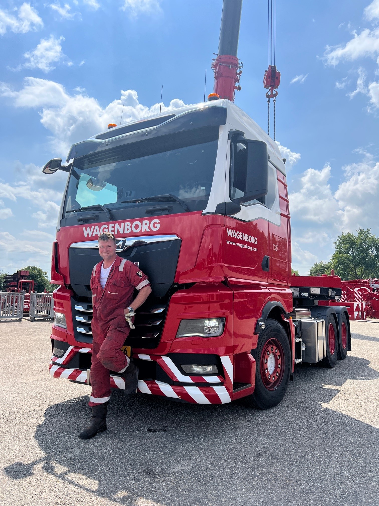 Eerste MAN TGX 6x4 BL geleverd bij Wagenborg Nedlift
